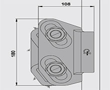 GANTREX RailLok - STEEL.LT
